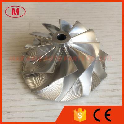 China TD05H 20G reverse 52.56/68.01mm 11+0 blades 49179-43400 performance low blade Turbo milling/billet compressor wheel for sale