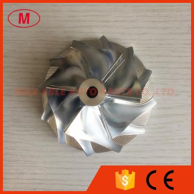 China T88 34D 6+6 blade 69.67/95.00mm high performance turbo Billet/milling/aluminum 2024 compressor wheel for  49188-02700 for sale