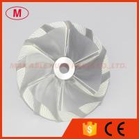 China T04B 409179-0026 43.72/69.96mm 6+6 blades turbo billet/milling/aluminum 2024 compressor wheel for 409040-0017 for sale
