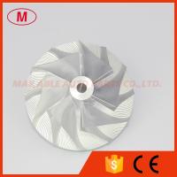 China T04E 48.56/74.99mm 6+6 blades 442293-0009 turbo billet/milling/aluminum 2024 compressor wheel for 452003-0001 for sale