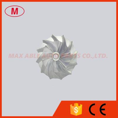 China TB25 431350-0017 36.30/51.37mm 6+6 blades high performance turbo billet/milling/aluminum 2024 compressor wheel for sale