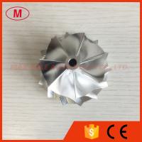 China RHF55 52.60/65.00mm 7+7 blades Turbocharger milling/aluminum 2618/billet compressor wheel for VF30/VF34 Upgrade for sale
