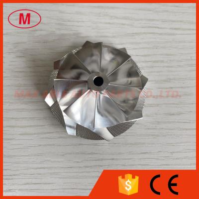 China GT15-25 47.00/60.00mm 8+0 blades high performance Turbo milling/aluminum 2618/billet compressor wheel for sale