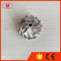 China GTX2860R 813711-0003 47.10/60.13mm 7+7 blades high performance turbo milling/aluminum 2618/billet compressor wheel for sale