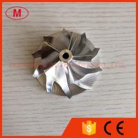 China RHF4H 44.00/63.80mm 5+5 blades high performance Turbo milling/aluminum 2618/billet compressor wheel for VIFE upgrade for sale