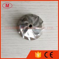 China GT15-25 38.50/52.19mm 702492-0001/4 6+6 blades turbo milling/aluminum 2618/billet compressor wheel for 454135-0003 for sale