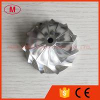 China K16 5324-123-2201 45.78/61.98mm 11+0 blades turbo milling/aluminum 2618/billet compressor wheel for 5324-970-7401 for sale