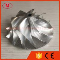 China T04S 8635R P00767 62.30/86.15mm 7+7 blades High performance turbo aluminum 2618/milling/billet compressor wheel for sale