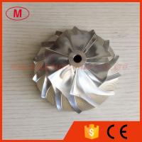 China HX50 3593686 66.92/99.01mm 7+7 blades high performance billet/milling compressor wheel for 4044319/4044840/4047075/40441 for sale