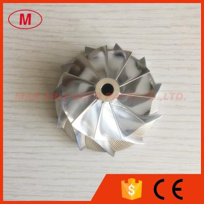 China GTX2860R 47.10/60.13mm 11+0 blades 813711-0003 high performance turbo milling/billet compressor wheel for 739548 for sale