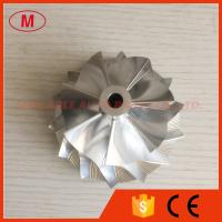 China S200-EFR 1276-123-2006 57.15/76.23mm 7+7 blades high performance Billet/milling compressor wheel for 179315/179390/1793 for sale