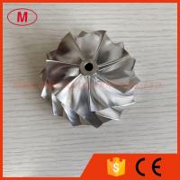 China B03G forward 7+7 blades 59.00/76.00mm High performance Turbo milling/aluminum 2618/billet compressor wheel for sale