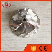 China TD05H reverse 60.27/82.32mm 7+7 blades  slim blade turbo milling/aluminum 2618/billet compressor wheel for sale