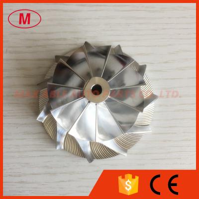 China TD04HL 16G 48.30/68.00mm 11+0 blades forward turbo milling/billet compressor wheel for sale