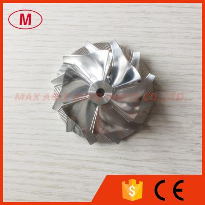 China TD04HL 18G 50.38/68.00mm 6+6 blades forward high performance turbo billet/milling compressor wheel for sale