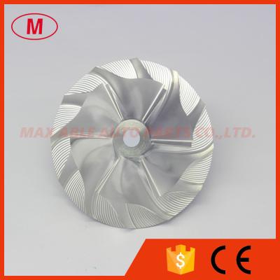 China S3B 199097/167410/167411 6+6 blades 60.89/86.39mm turbo Billet/milling compressor wheel for 166338/166490/166497/166501 for sale