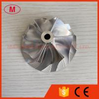 China GT2871 reverse 452546-0005 53.11/70.98mm 6+6 blades turbo milling/aluminum 2618/billet compressor wheel for 452546-0005 for sale