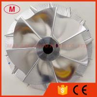 China K36 Forward 5336-123-2207 75.10/107.95mm 7+7 blades turbo turbocharger aluminum 2618/milling/billet compressor wheel for sale
