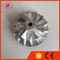 China S2B 836340375 54.55/81.30mm 7+7 blades turbo milling/aluminum 2618/billet compressor wheel for 313232/ 313352 OE:312131 for sale
