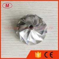China T2 6+6 blades 44.60/60.13mm Turbocharger milling/aluminum 2618/billet compressor wheel for sale