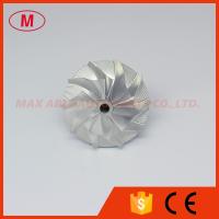 China CT26 39.00/62.00mm 5+5blades high performance Turbocharger Billet/milling/aluminum 2618 compressor wheel for 17201-46010 for sale