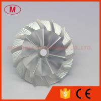 China K27 5327-123-2323 upgrade 55.70/82.60mm 7+7 blades performance Billet/milling/aluminum 2024 compressor wheel for sale