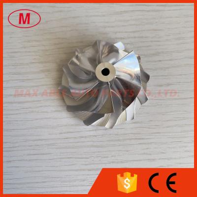 China MGT1754 reverse 4830/2/1 41.80/53.98mm 6+6 blades LEP style Turbo milling/aluminum 2618/billet compressor wheel for sale