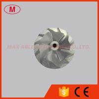 China KP39 33.59/46.00mm 6+6 blades turbo Billet/milling/aluminum 2024 compressor wheel for 5439-970-0020/0006/0007/0008 for sale