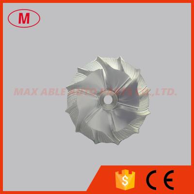 China KP39 5443-123-2012 33.64/46.00mm 6+6 blades turbo Billet/milling/aluminum 2024 compressor wheel for 5439-970-0022 for sale