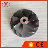 China HX40 60x86mm 7+7 blades turbocharger casting compressor wheel for sale