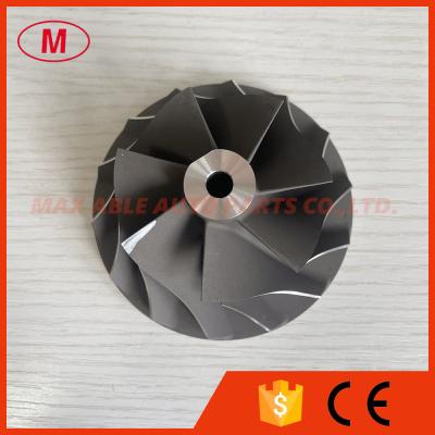 China HX40 60x86mm 7+7 blades turbocharger casting compressor wheel for sale