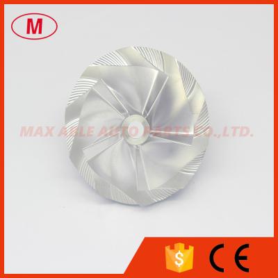 China RHC7 49.20/64.96mm 5+5 blades turbo Billet/milling/Aluminum 2024 compressor wheel for MX22/MX30/MX45/GX51/MY58 for sale
