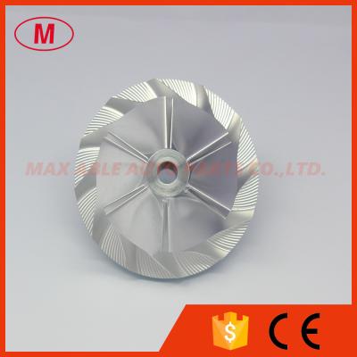 China RHE7 NH374608 59.70/82.00mm 6+6 blades turbo Billet/milling/Aluminum 2024 compressor wheel for VX88/VX89 for sale