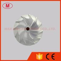 China RHF5 898185-1951/898068-1970 35.55/52.50mm 6+6 blades point milling Billet/milling compressor wheel for CIFW / 4JJ1T for sale