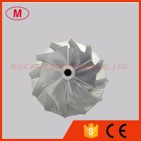 China RHF5H 40.40/56.00mm 6+6 blades high performance turbo milling/aluminum 2618/billet compressor wheel for VB7/VB9 for sale