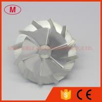 China S200 314590 54.81/76.20mm 6+6 blades Turbo Billet/milling/aluminum 2024 compressor wheel for 314196/315355/315567/31598 for sale