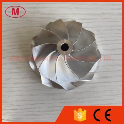 China G25-660 54.28/67.40mm 9+0 Blades point milling air curve billet compressor wheel for 858161-5003S/877895-5002S/5005S for sale