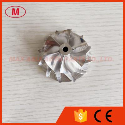 China GT15-25 44.50/60.00mm 6+6 blades high performance turbo milling/aluminum 2618 /billet compressor wheel for sale