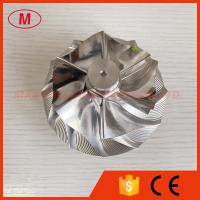 China GTA4702 451936-0001, 448671-0009 74.70/102.38mm 6+6 blades  turbo milling/aluminum 2618/billet compressor wheel for sale