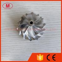 China RHF5 44.20/58.00mm 7+7 blades high performance turbo aluminum 2618/milling/billet compressor wheel for sale