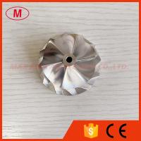 China K04 45.00/58.00mm 6+6 blades forward turbo turbocharger aluminum 2618/milling/billet compressor wheel for sale