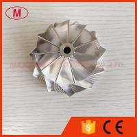 China GTX3582 58.00/76.13mm 11+0 blades performance turbo Milling/aluminum 2618/billet compressor wheel for 803713-0001 for sale