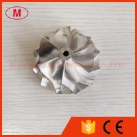 China GT17 forward 54.00/71.00mm 6+6 blades high performance turbo milling/aluminum 2618/billet compressor wheel for sale
