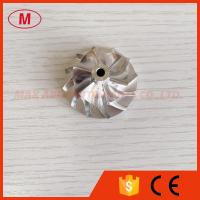 China GT1238S 29.40/42.00mm 6+6 blades Turbo milling/aluminum 2618/billet compressor wheel for sale