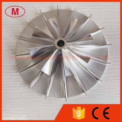 China Supercharger 8+8 blades 88.32/146.05mm high performance turbo/milling/aluminum 2618/billet compressor wheel for sale