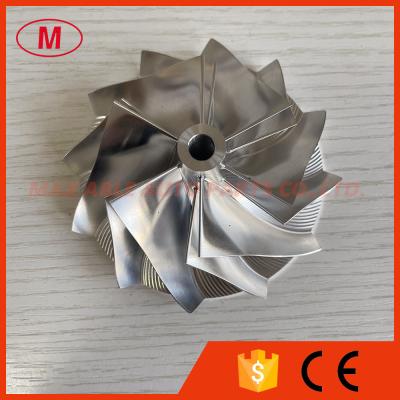 China K27 57.64/83.60mm 6+6 blades turbo milling/aluminum 2618/billet compressor wheel for sale