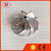 China TD03 14T close reverse 39.55/51.00mm 6+6 blades LEP Style high performance Turbo aluminum 2618/billet compressor wheel for sale