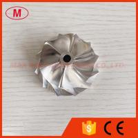 China GT28 45.01/56.02mm 6+6 blades Turbocharger milling/aluminum 2618/billet compressor wheel for sale