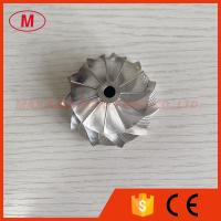 China GT2554R 42.12/54.39mm 11+0 Blades high performance Turbocharger billet compressor wheel for racing bore:6.0mm for sale