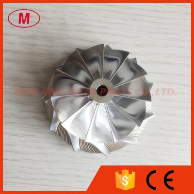 China GT15-25 47.50/60.01mm 11+0 blades 720915-0004/737692-0002 Upgrade  Performance Turbo Billet/milling compressor wheel for sale